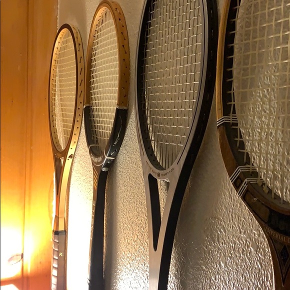 Wall Decor | Rare Vintage Tennis Rackets | Poshmark